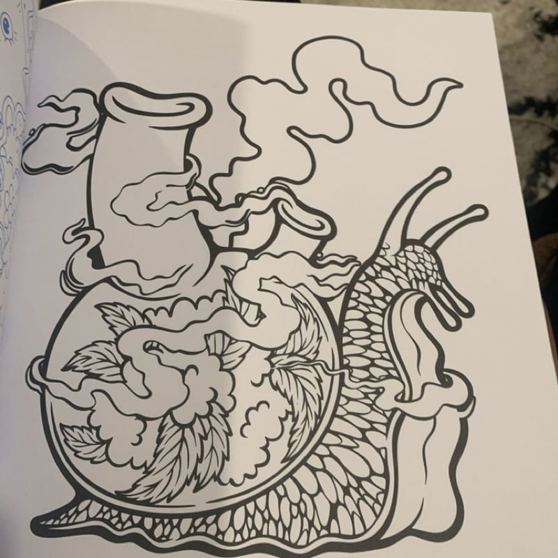 Weed Coloring Book by , Paperback | Pangobooks