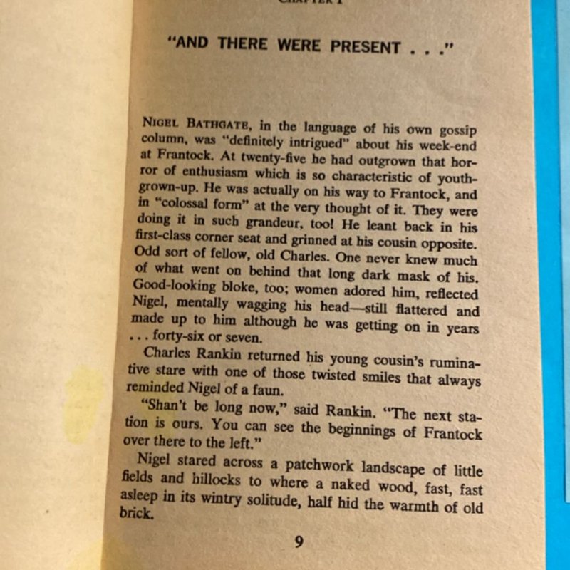 A Man Lay Dead by Ngaio Marsh