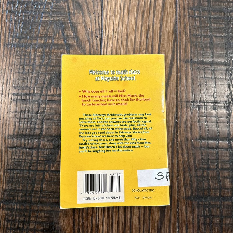 Sideways Arithmetic from Wayside School