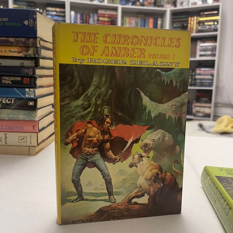 The Chronicles of Amber Volume 1 & 2 by Roger Zelazny, Hardcover ...