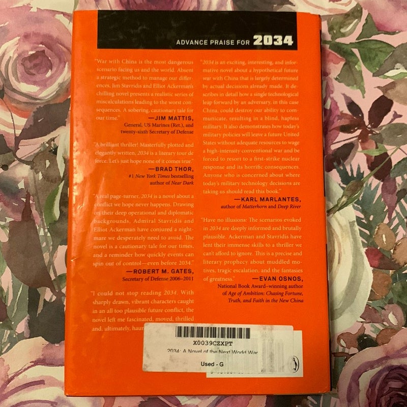 2034 by Elliot Ackerman; James Stavridis, Hardcover | Pangobooks