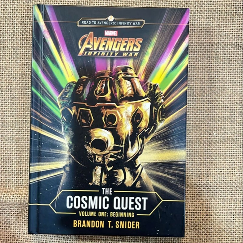 MARVEL's Avengers: Infinity War: the Cosmic Quest Volume One by Brandon ...