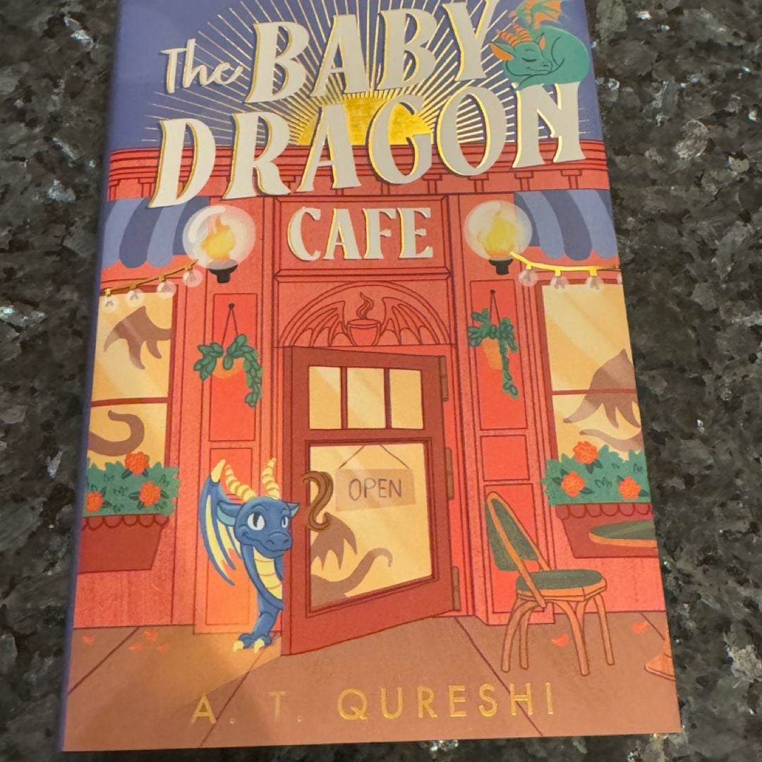 The Baby Dragon Cafe by A.T Qureshi , Hardcover | Pangobooks