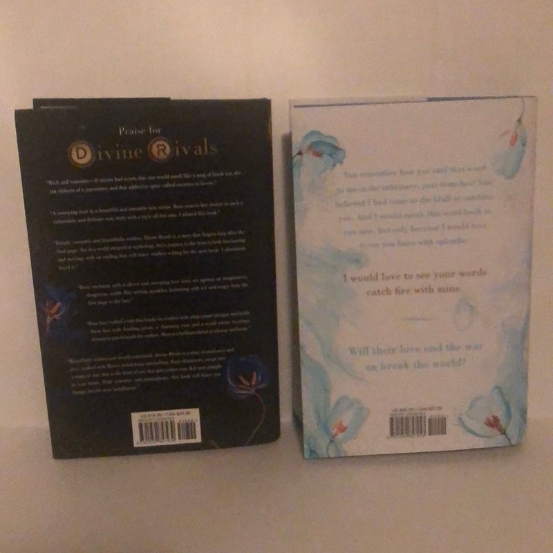 Divine Rivals & Ruthless Vows by Rebecca Ross, Hardcover | Pangobooks