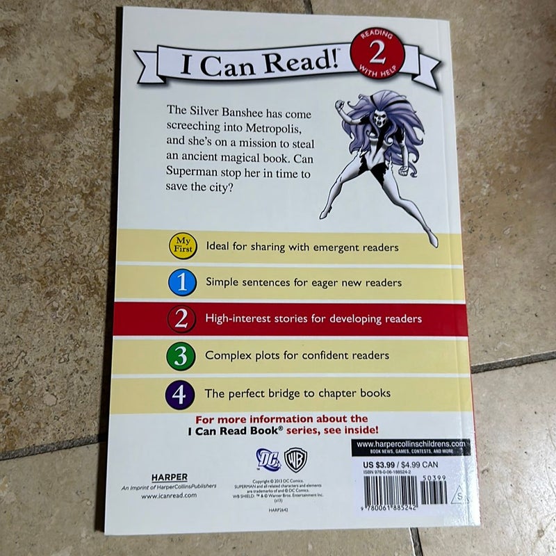 Superman vs. the Silver Banshee by Donald Lemke, Paperback | Pangobooks