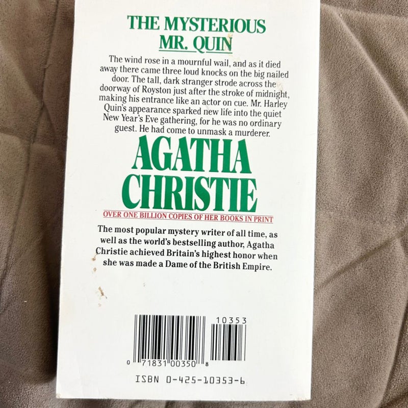 The Mysterious Mr. Quin by Agatha Christie