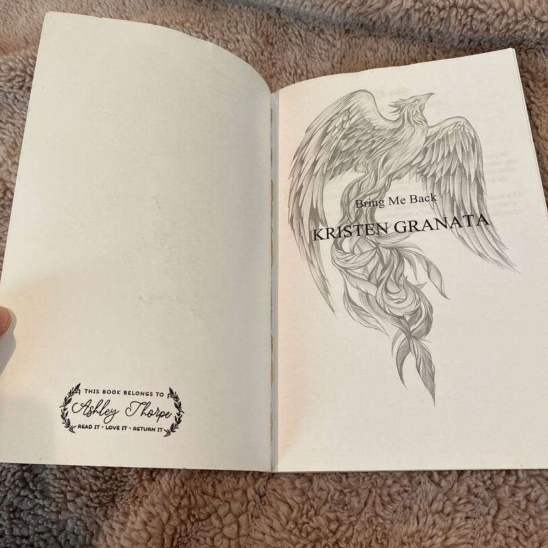 Bring Me Back by Kristen Granata, Paperback | Pangobooks