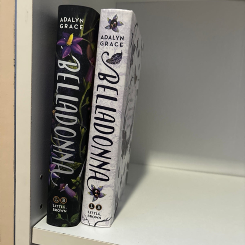 Belladonna first edition white designed hidden cover by Adalyn Grace, Hardcover | Pangobooks