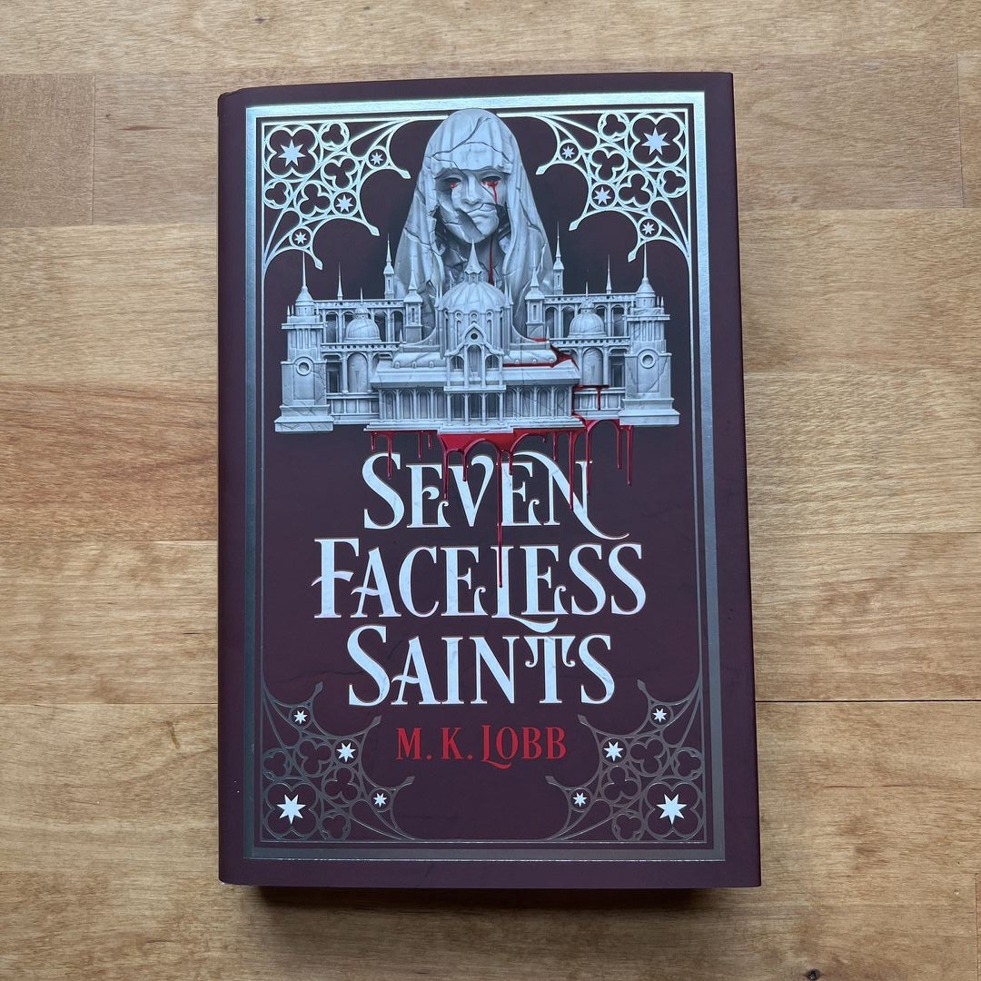 Fairyloot Seven Faceless Saints w/ author letter by M. K. Lobb ...