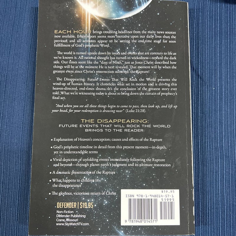 The Disappearing by Terry James, Paperback | Pangobooks