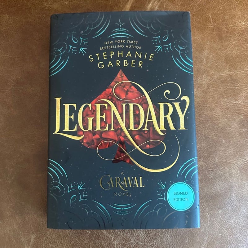 Legendary signed by Stephanie garber , Hardcover | Pangobooks