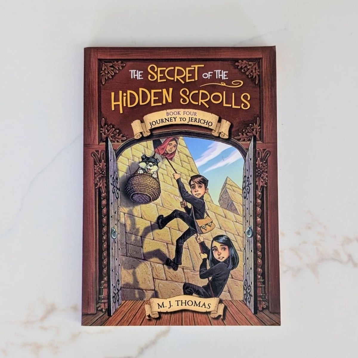 The Secret of the Hidden Scrolls: Journey to Jericho, Book 4 by M. J ...