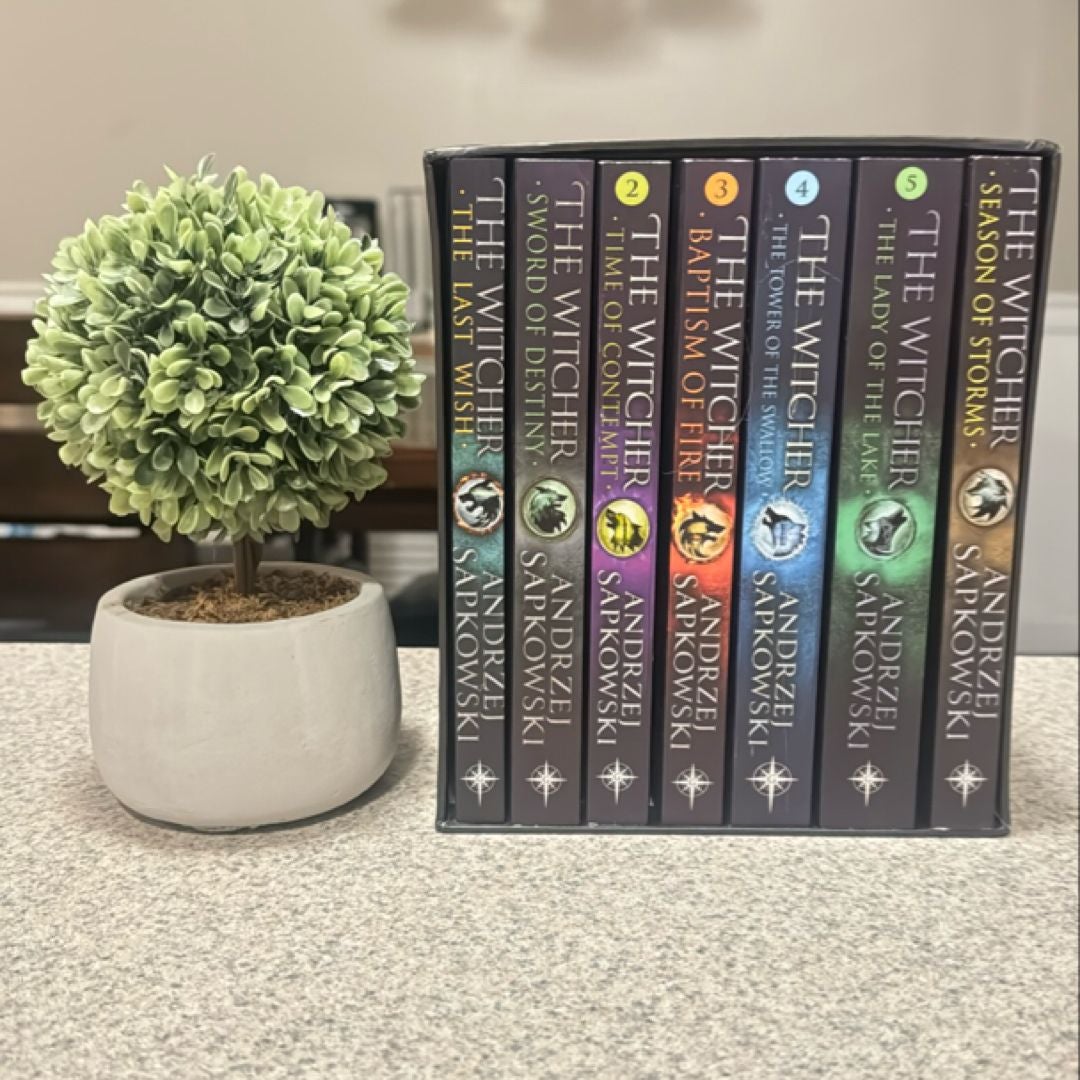 The Witcher Boxed Set by Andrzej Sapkowski, Danusia Stok, David French