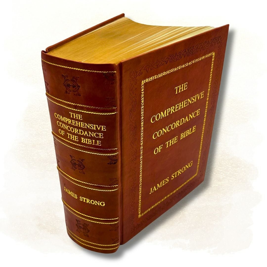 The Comprehensive Concordance of the Bible - Leather Bound Edition by ...