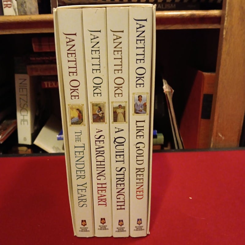 Janette Oke A Prairie Legacy 4 Book Set in slip box by Janette Oke ...