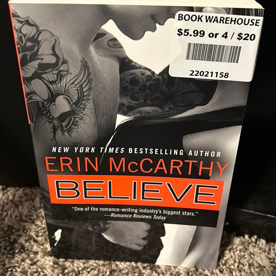 Believe by Erin McCarthy, Paperback | Pangobooks