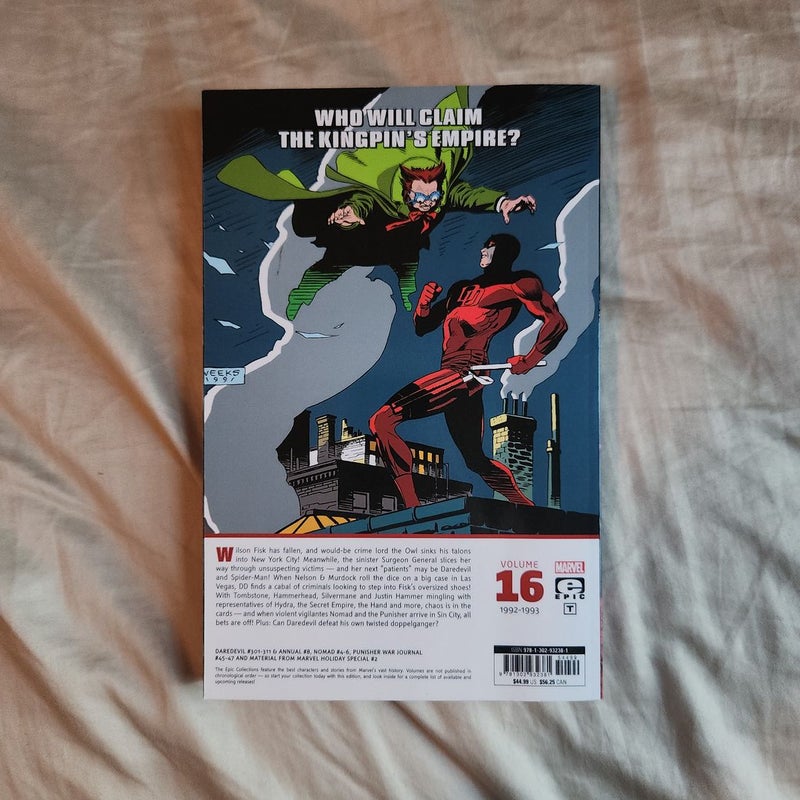 Daredevil Epic Collection: Dead Man's Hand by Daniel Chichester ...