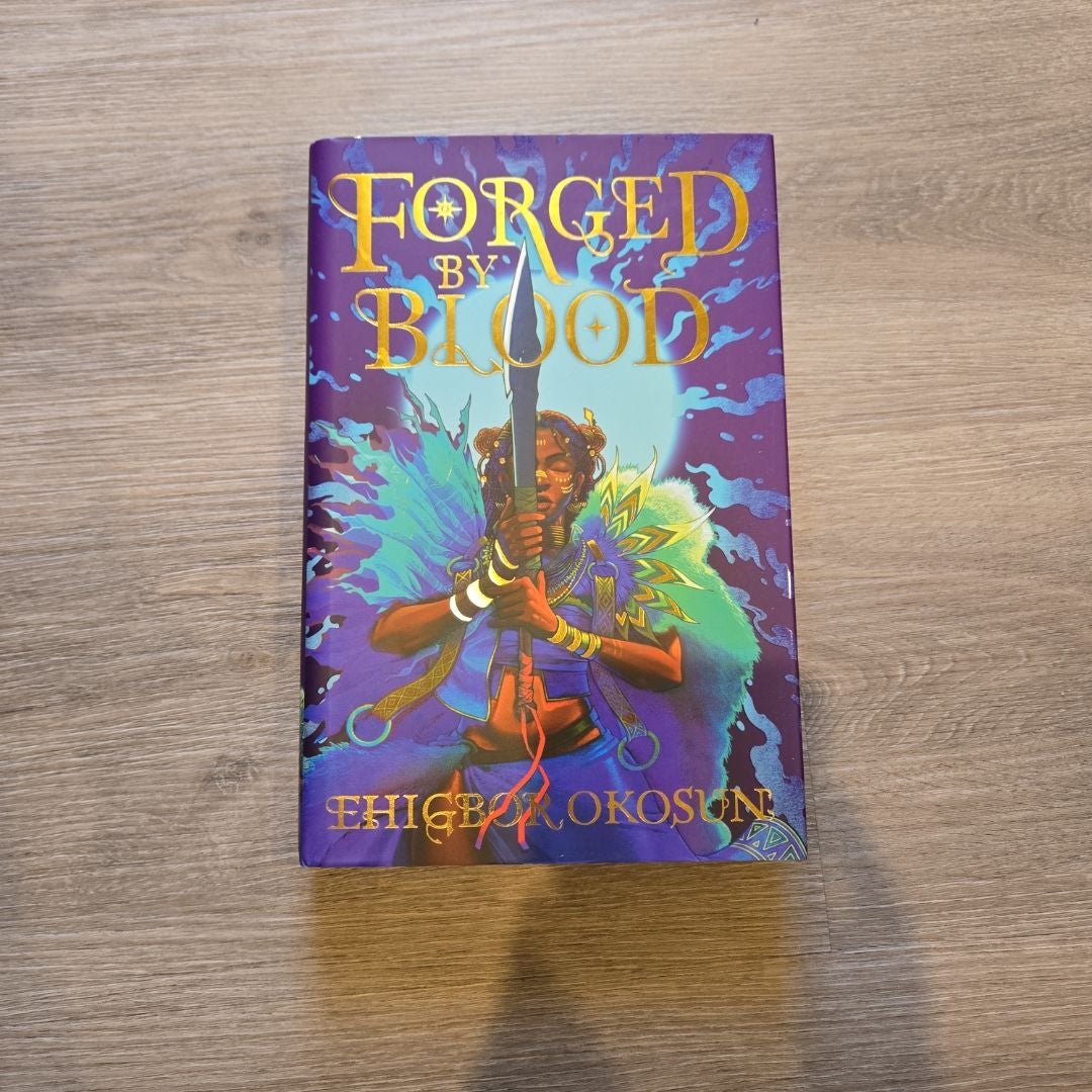 Fairyloot Forged by Blood by Ehigbor Okosun, Hardcover | Pangobooks