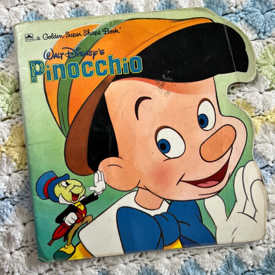 Pinocchio A Golden Super Shape Book by Disney, Paperback | Pangobooks