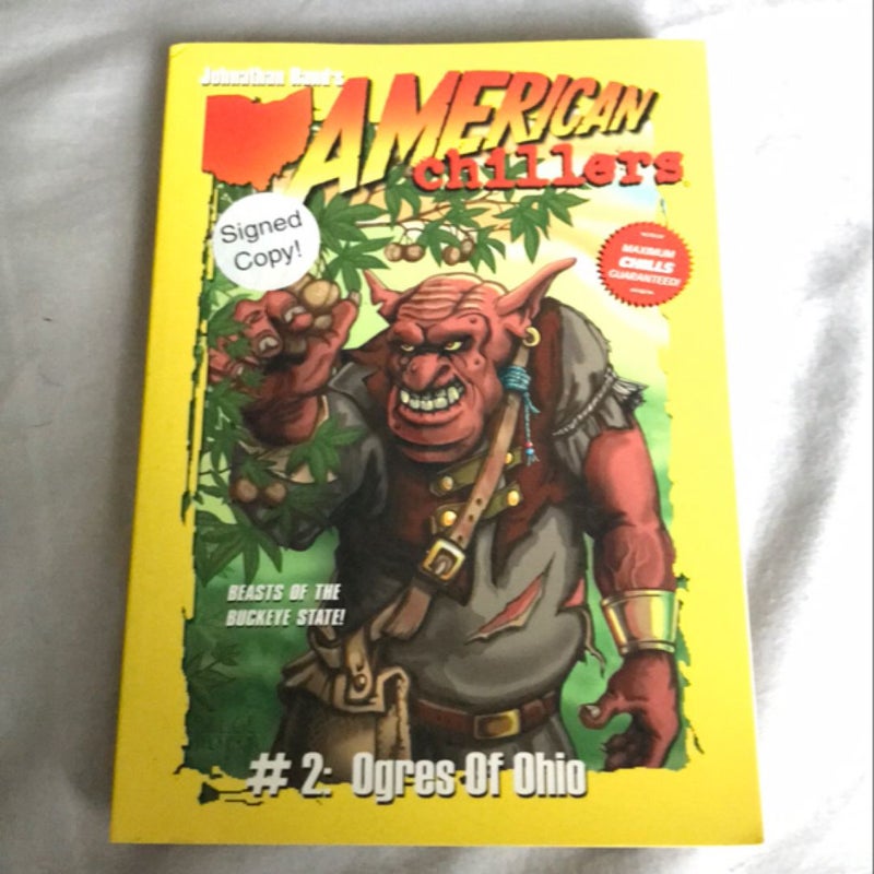 American Chillers #2 Ogres of Ohio by Jonathan Rand
