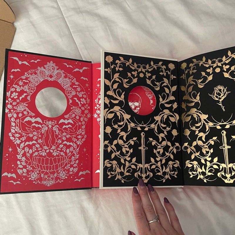 Masters of Death & One For My Enemy Illumicrate editions by Olivie ...