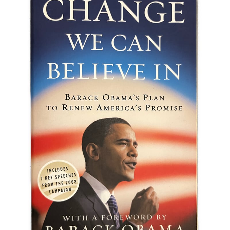 Change We Can Believe In by Barack Obama, Paperback | Pangobooks