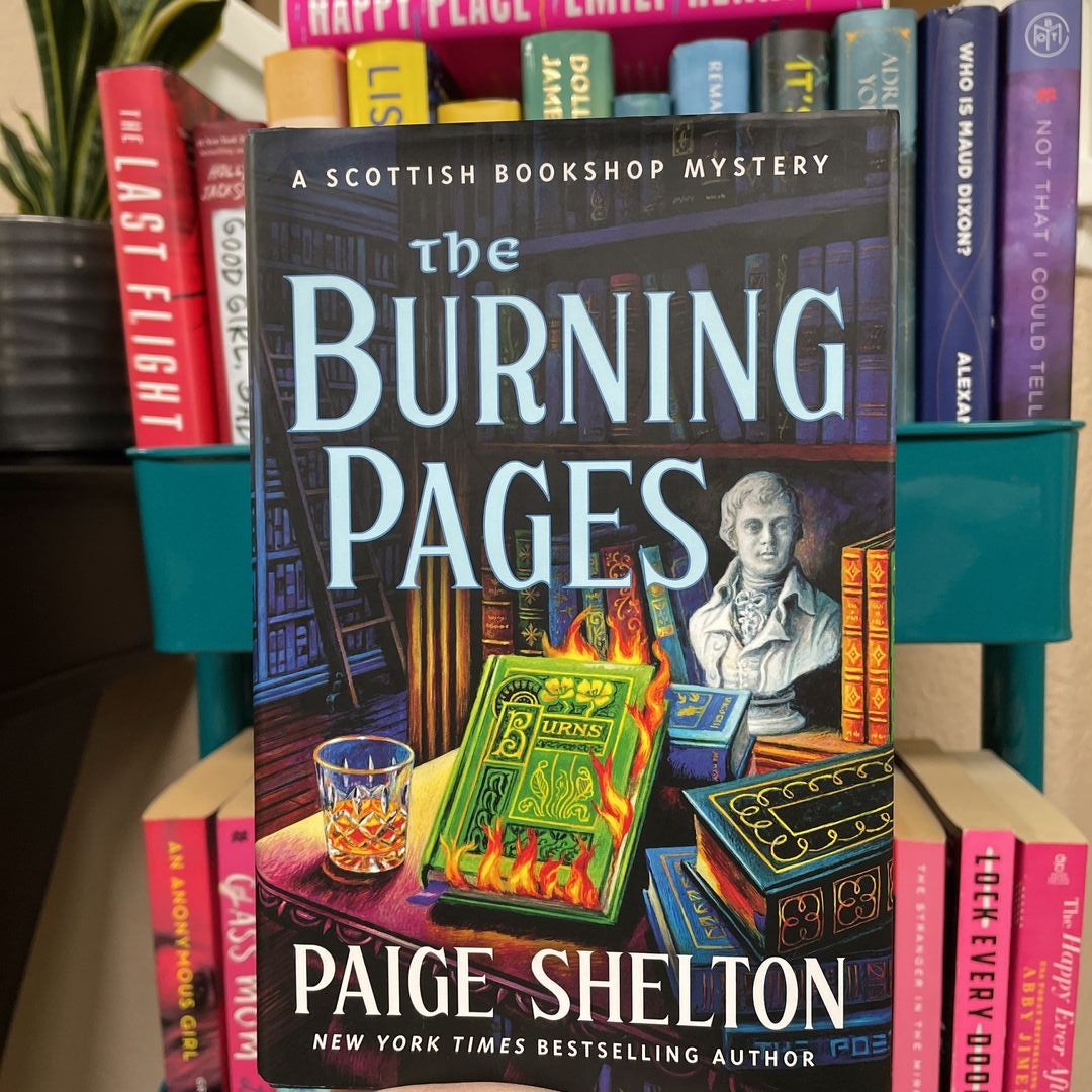 The Burning Pages by Paige Shelton