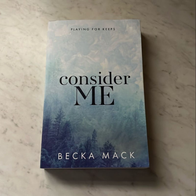 Consider Me by Becka Mack, Paperback | Pangobooks
