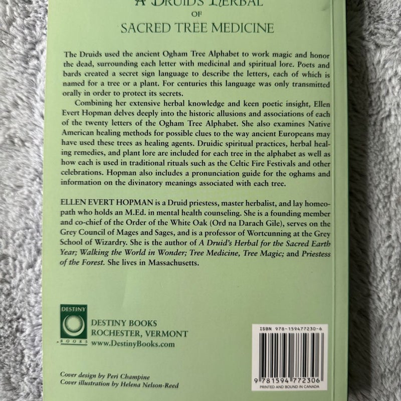 A Druid's Herbal of Sacred Tree Medicine by Ellen Evert Hopman ...