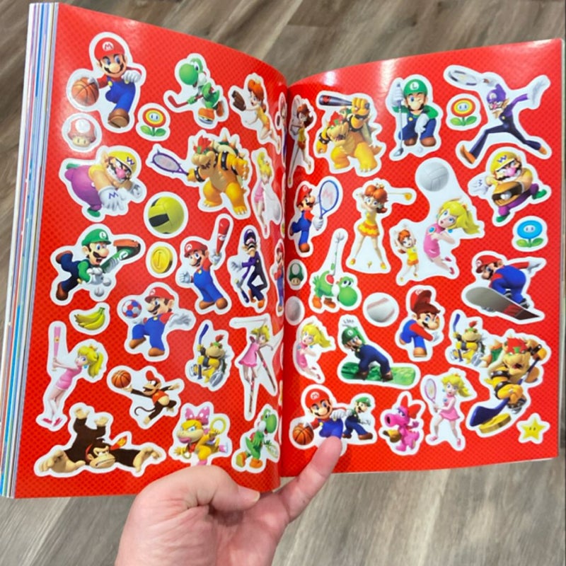 Super Mario Official Sticker Book (Nintendo®) by Steve Foxe