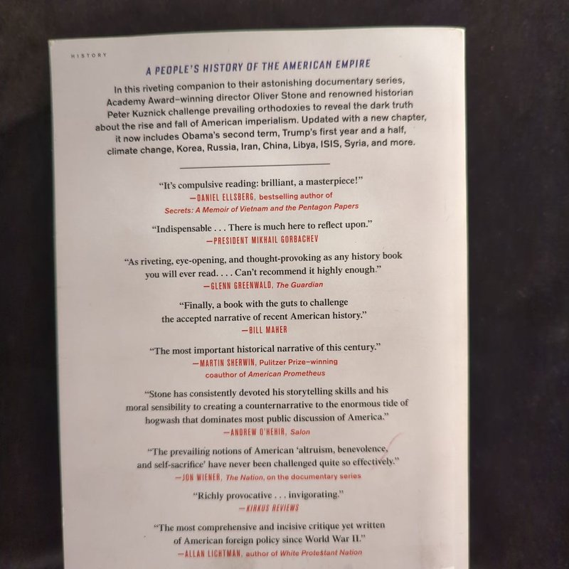 The Untold History of the United States by Oliver Stone; Peter Kuznick