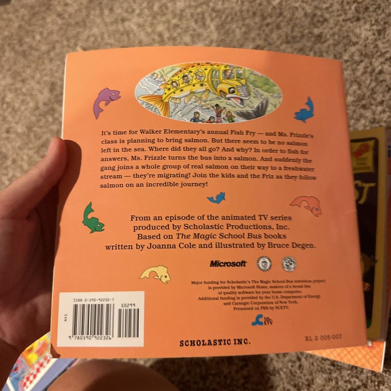 The Magic School Bus Goes Upstream by Joanna Cole, Paperback | Pangobooks