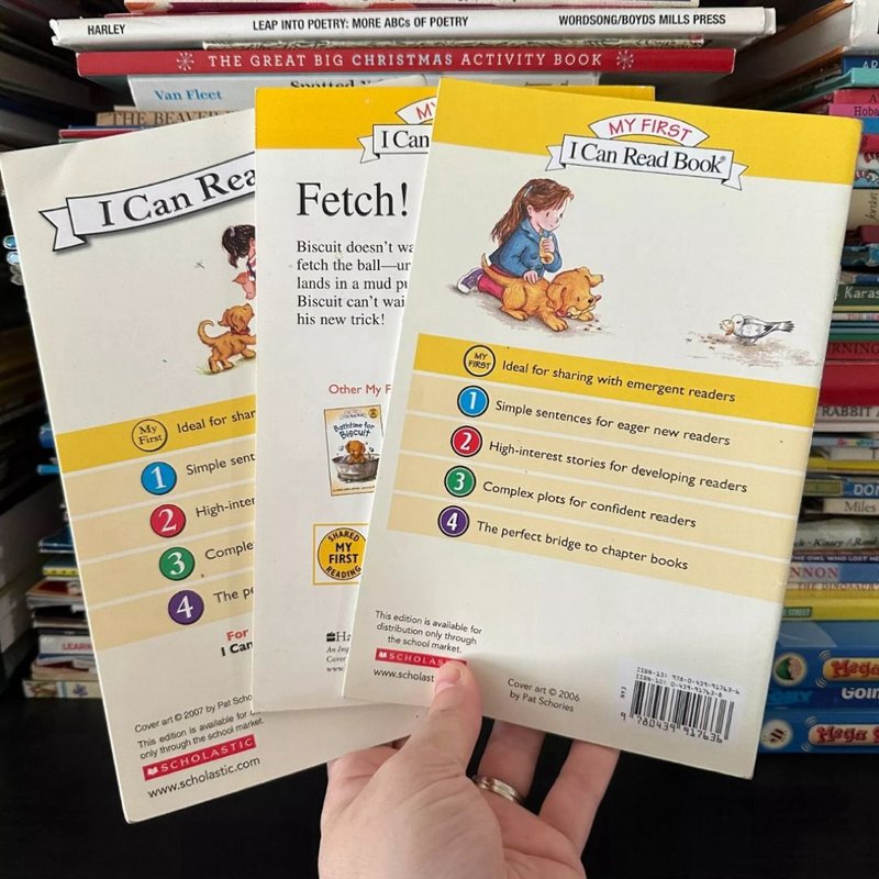 Biscuit Book Bundle, 3 Books, Reader by Alyssa Satin Capucilli ...