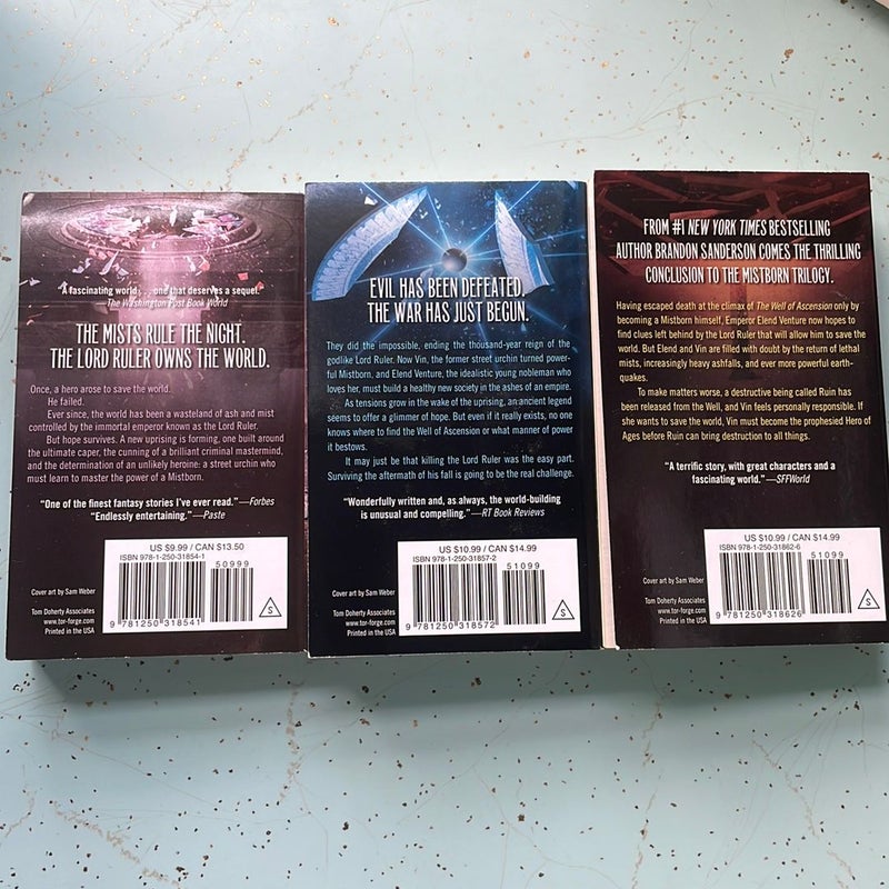 Mistborn Trilogy Boxed Set by Brandon Sanderson, Paperback | Pangobooks