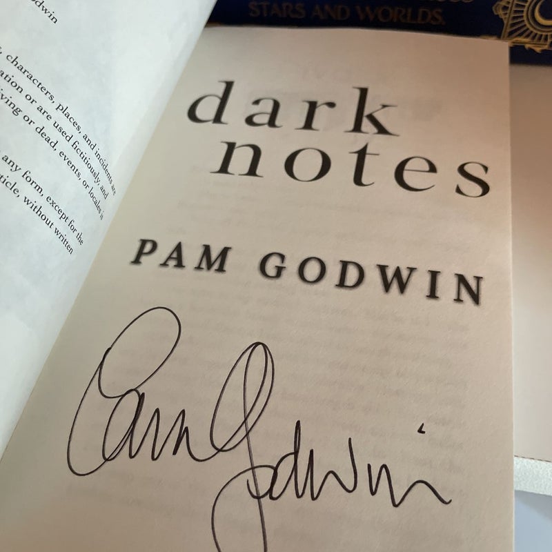 Dark Notes *SIGNED* *HELLO LOVELY* by Pam Godwin , Paperback | Pangobooks