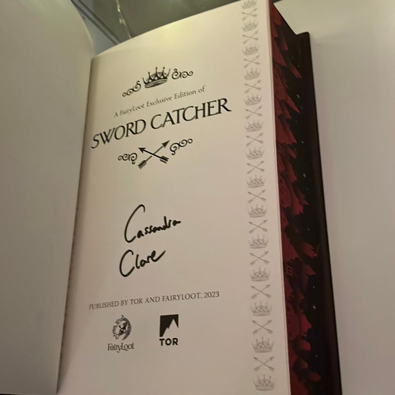 Sword Catcher (Fairyloot Edition) by , Hardcover | Pangobooks