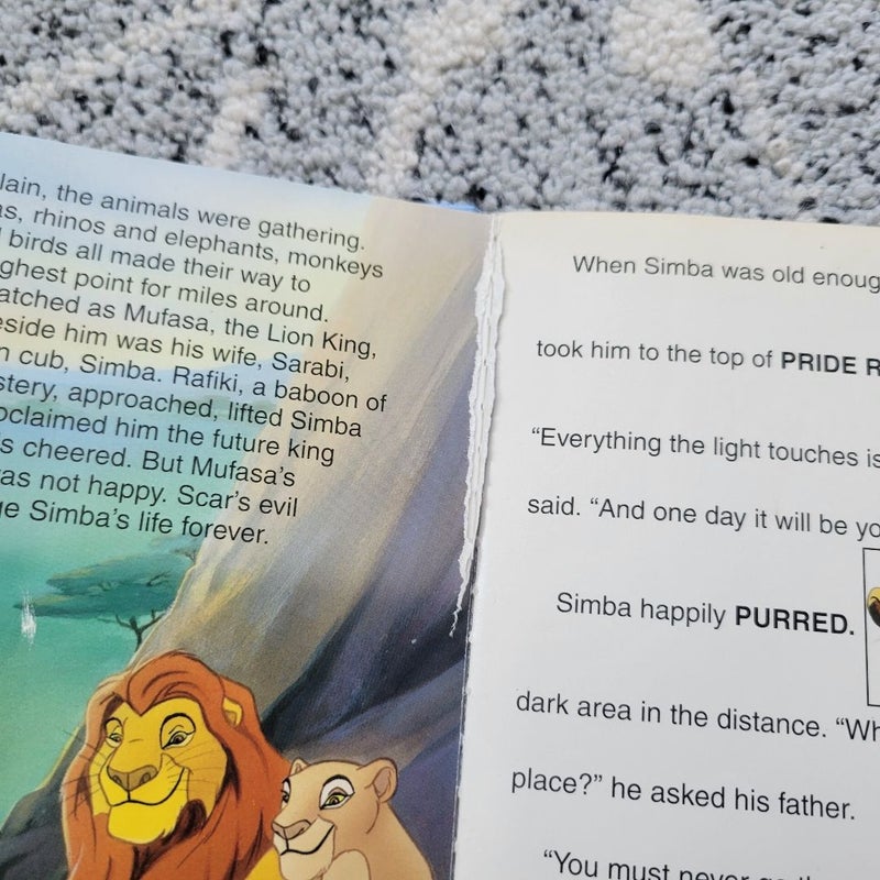 Golden Books Golden Sound Story Disney's The Lion King by Adapted by ...