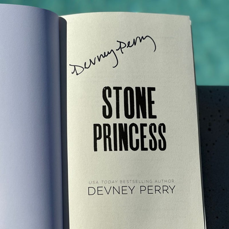 Signed by hand Two Books Bundle TIN QUEEN STONE PRINCESS by Devney ...