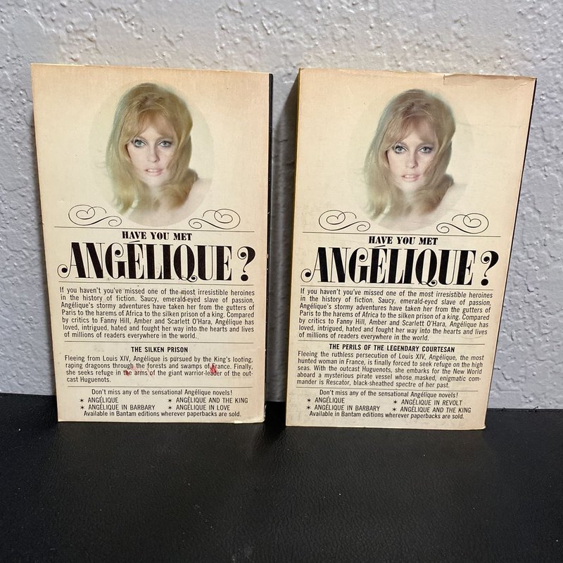 The Passionate Adventure Of Angelique In Revolt/Angelique In Love by ...