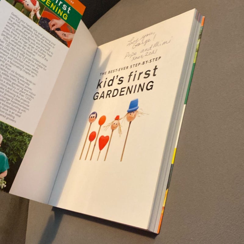 The Best-Ever Step-by-Step Kid's First Gardening by Jenny Hendy