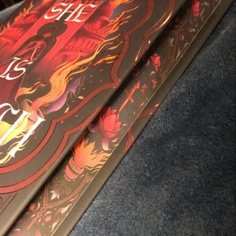 For She Is Wrath SIGNED Fairyloot by Emily Varga, Hardcover | Pangobooks