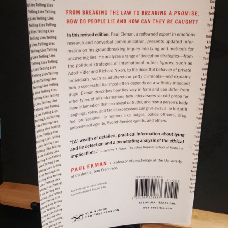 Telling Lies by Paul Ekman