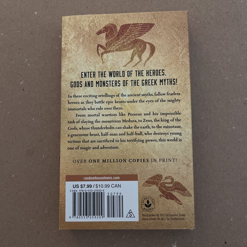 Heroes, Gods and Monsters of the Greek Myths by Bernard Evslin ...