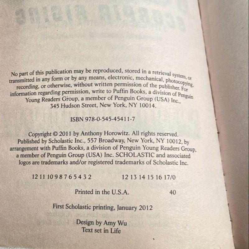 Alex Rider Scorpia Rising #9 by Anthony Horowitz , Paperback | Pangobooks