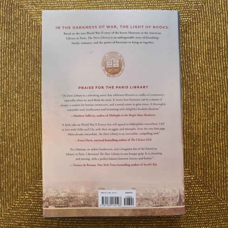 The Paris Library by Janet Skeslien Charles, Hardcover | Pangobooks