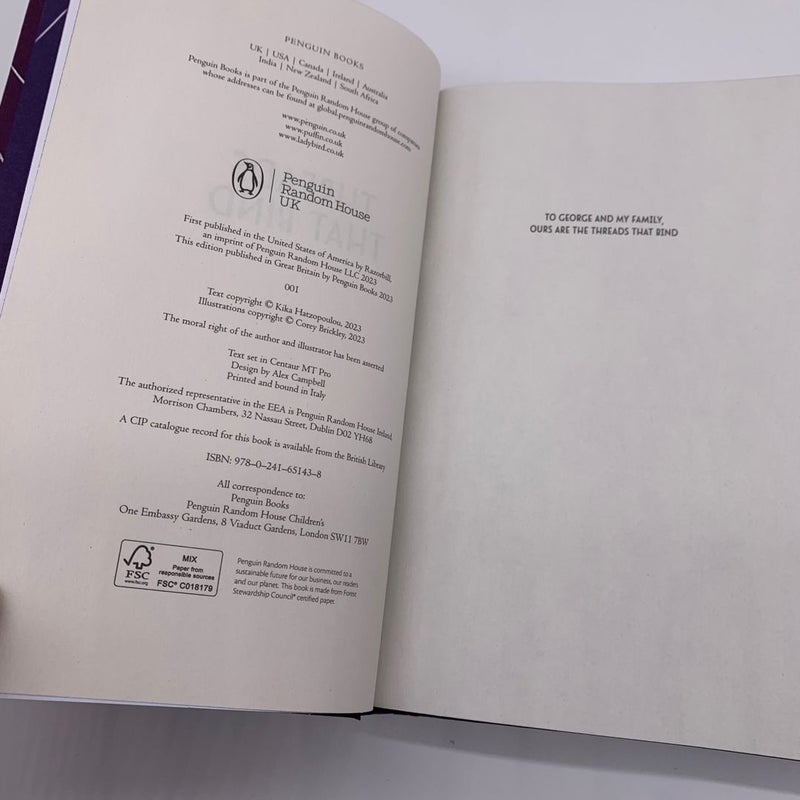 Fairyloot Exclusive Threads That Bind Signed Sprayed Edge by Kika ...