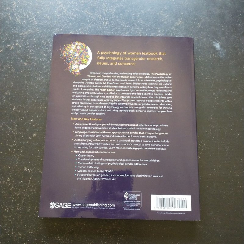 The Psychology of Women and Gender by Nicole M. Else-Quest, Janet ...
