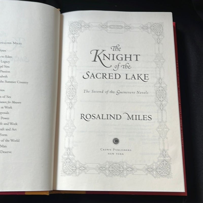 The Knight of the Sacred Lake by Rosalind Miles
