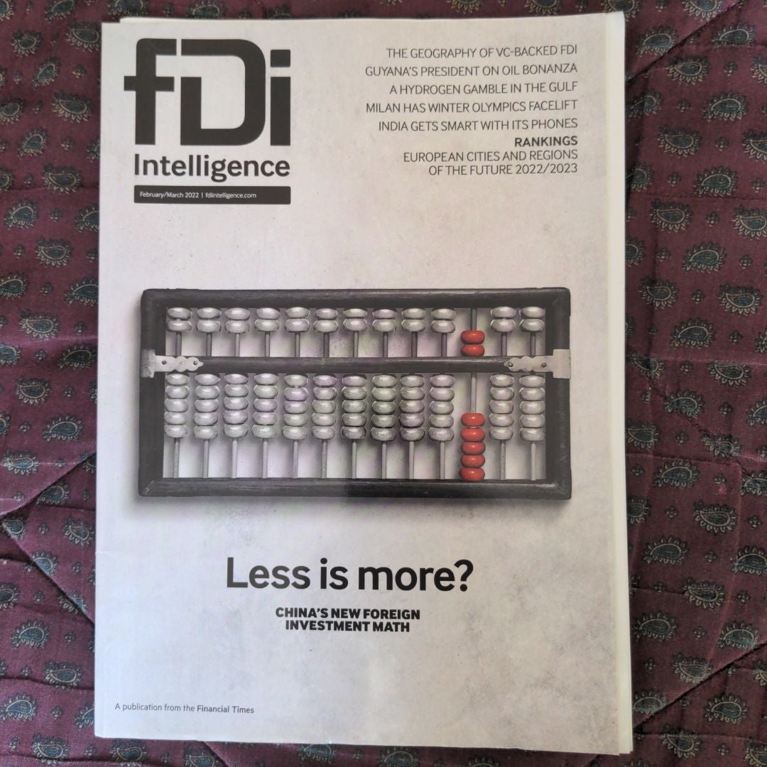 FDI Intelligence by Financial Times, Paperback | Pangobooks
