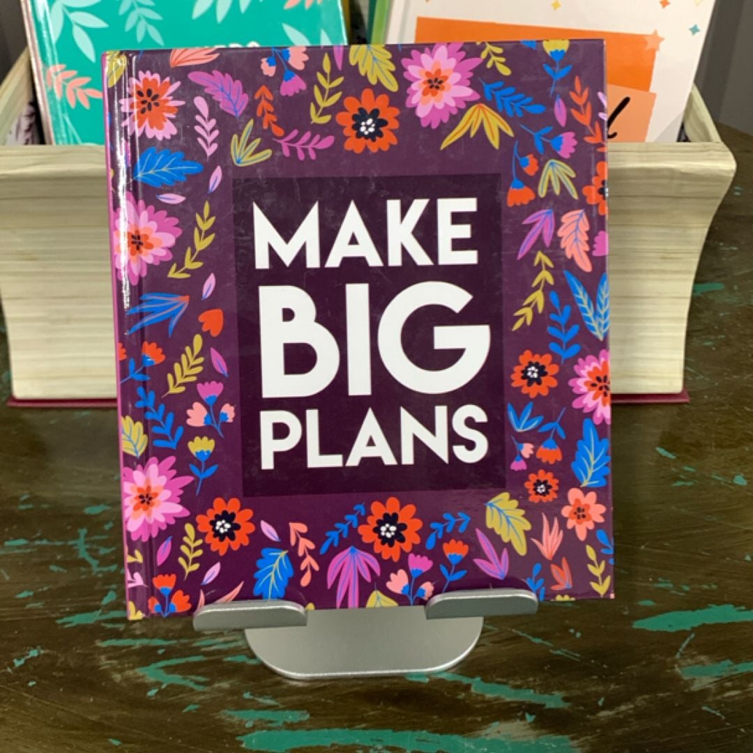 Make Big Plans Journal by The Clever Factory, Hardcover | Pangobooks